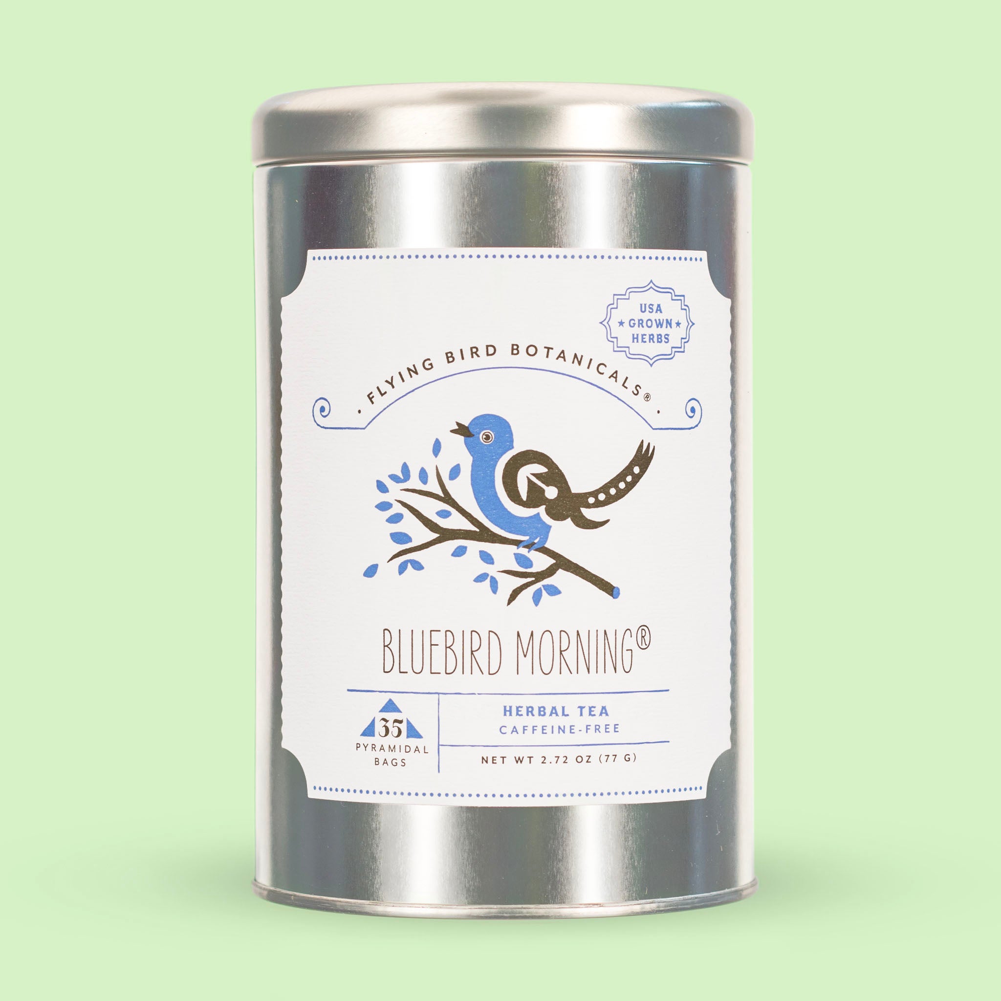 Bluebird Morning Tea Bags – Flying Bird Botanicals