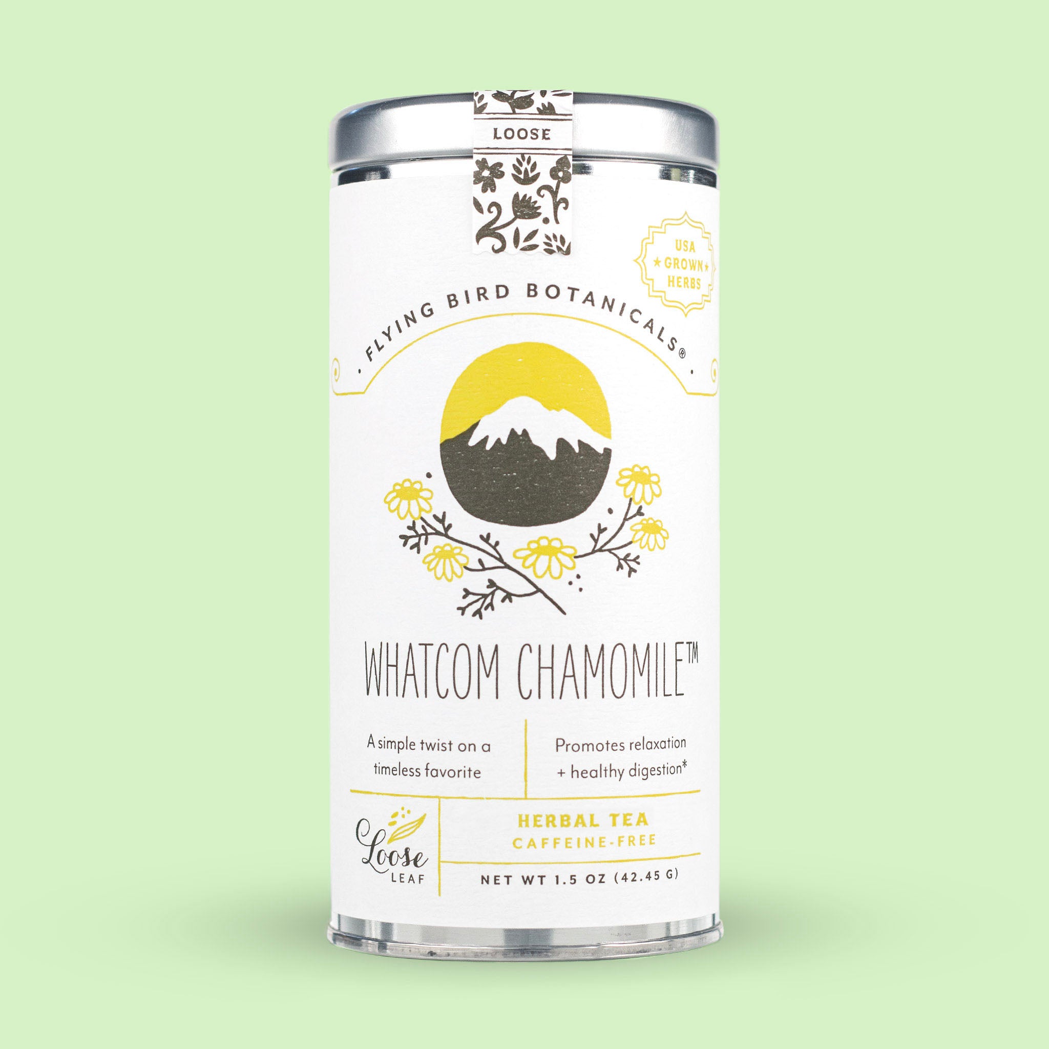 Whatcom Chamomile Loose Leaf (ORG) – Flying Bird Botanicals