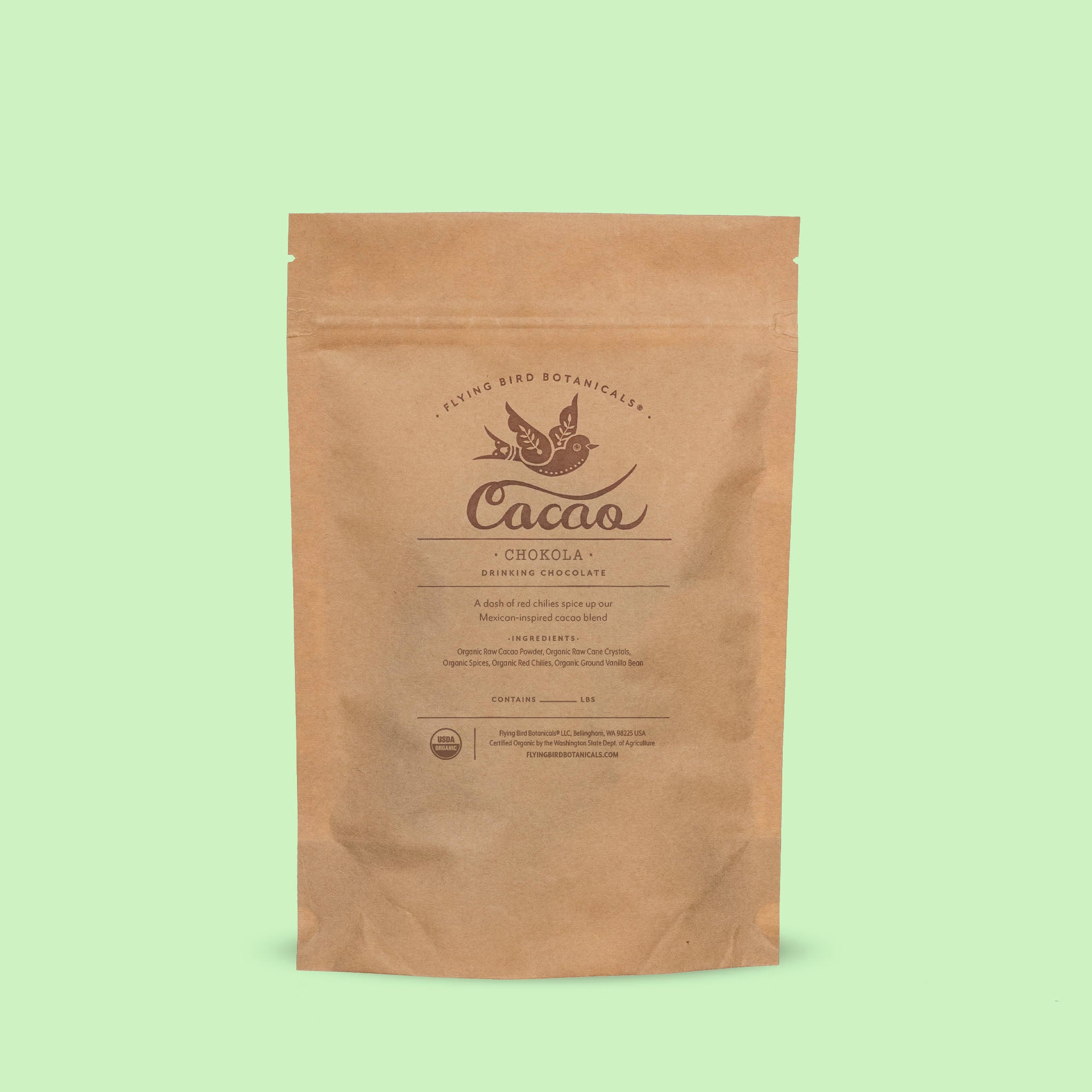 Cacao Chokola Flying Bird Botanicals
