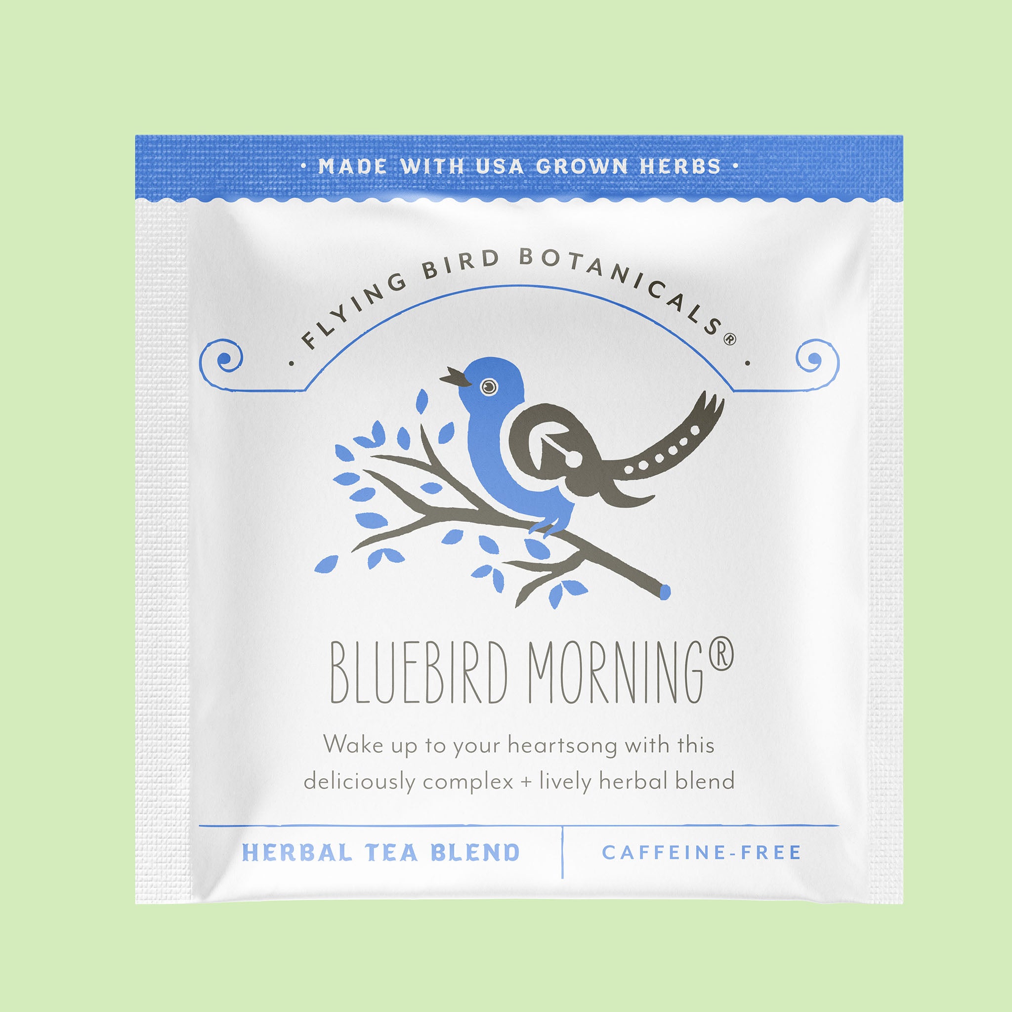 Bluebird Morning Tea Bags – Flying Bird Botanicals